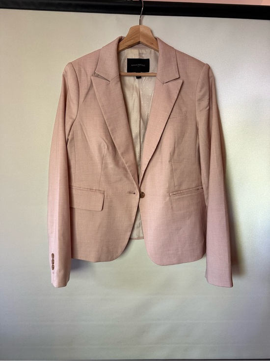 Banana Republic | Jackets & Coats | Banana Republic Blush Pink Tailored ...